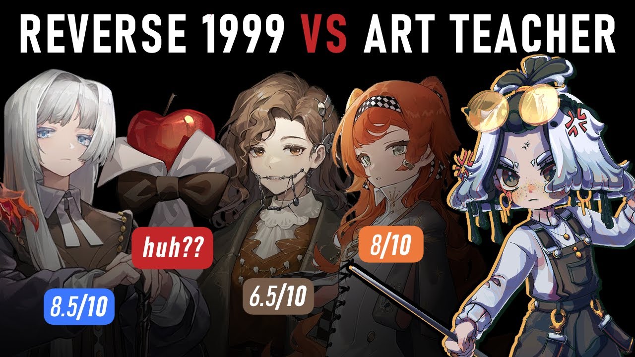 🎮🥊Reverse 1999 Characters PERPLEX a Character Design Teacher 🥊🎨 - YouTube