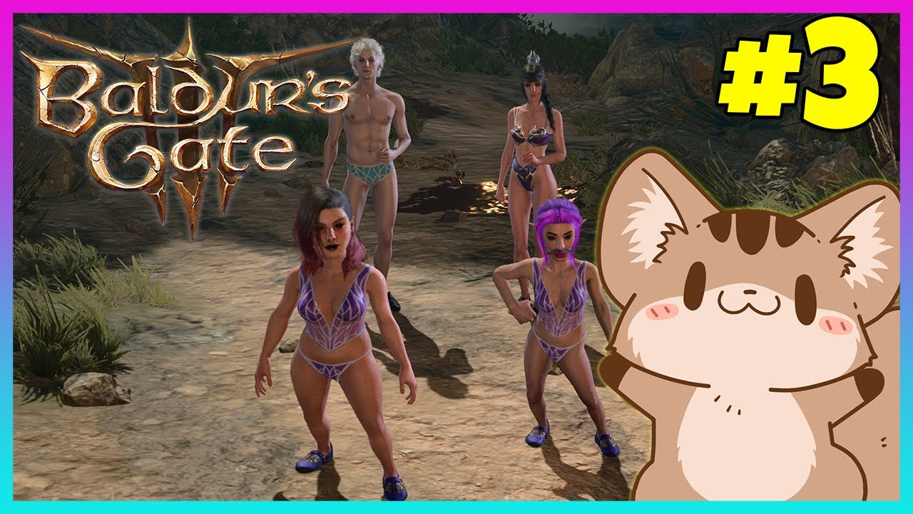 Lady Futa & Lord Sh*tface Baldurs Gate 3 Part 3 Squire Stream - YouTube