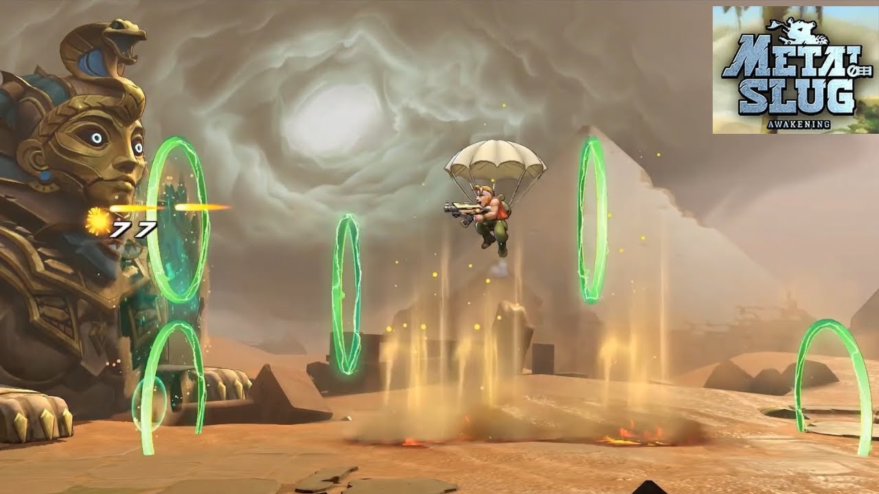 Metal Slug Awakening Gameplay | | Defeat Sphinx & Metal Rear & Hellfire ...