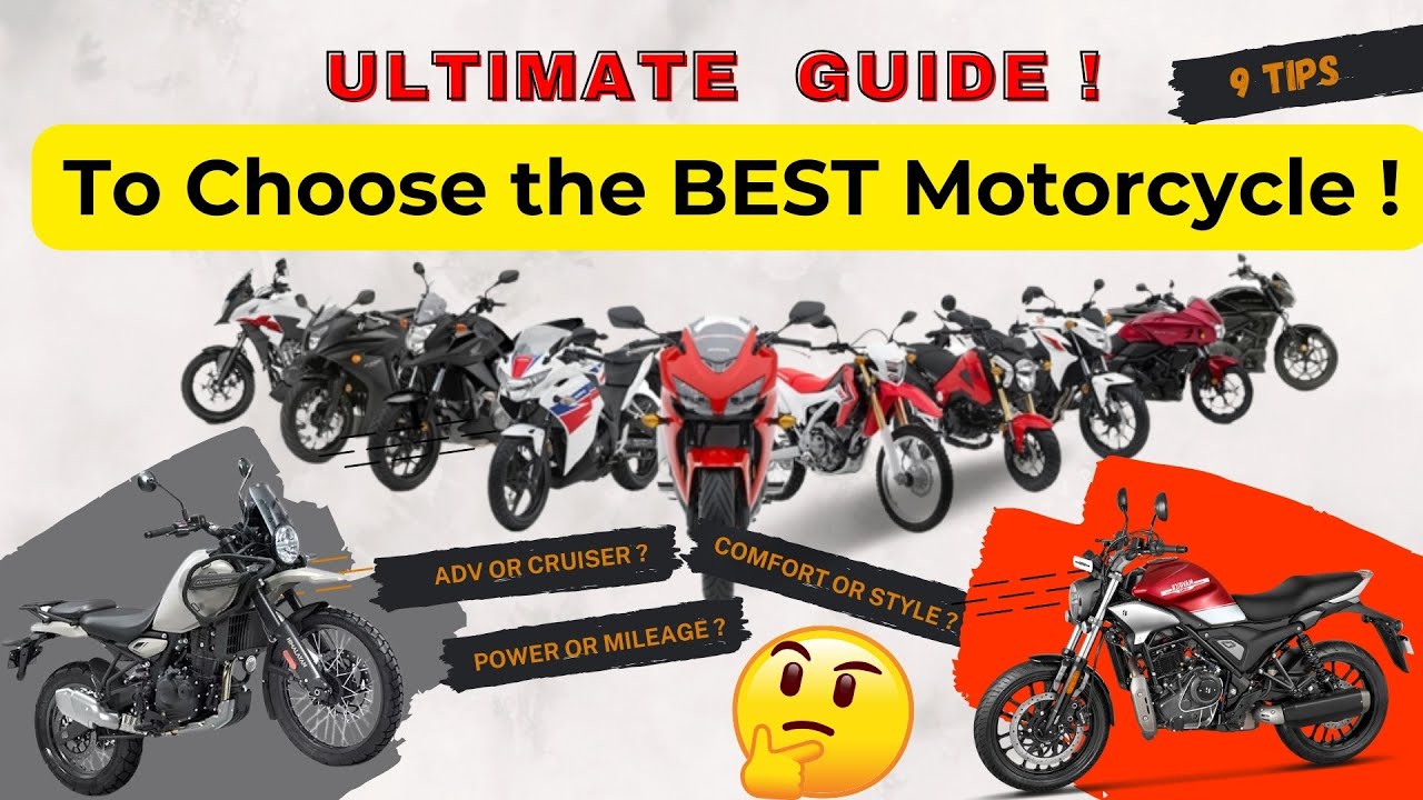 How to Choose the CORRECT Motorcycle | An Ultimate Guide - YouTube