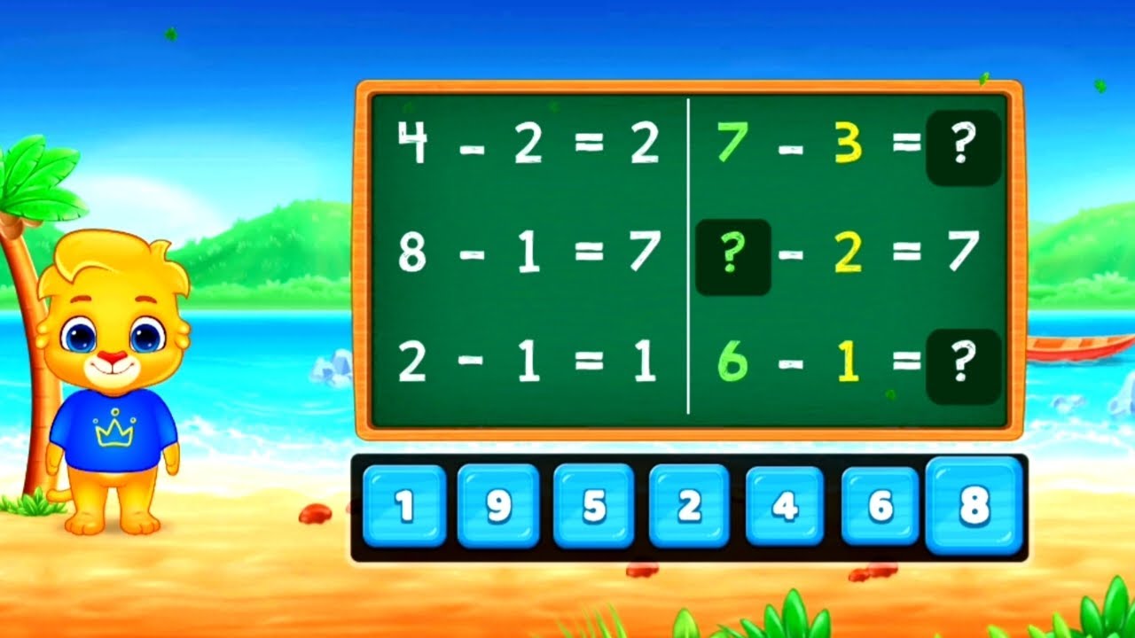 Math kids 👍 Math Teachings 😘 Game for kids 😀 PART 49 - YouTube