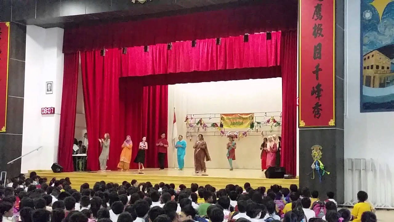 Teacher's Racial Harmony Day Dance - YouTube