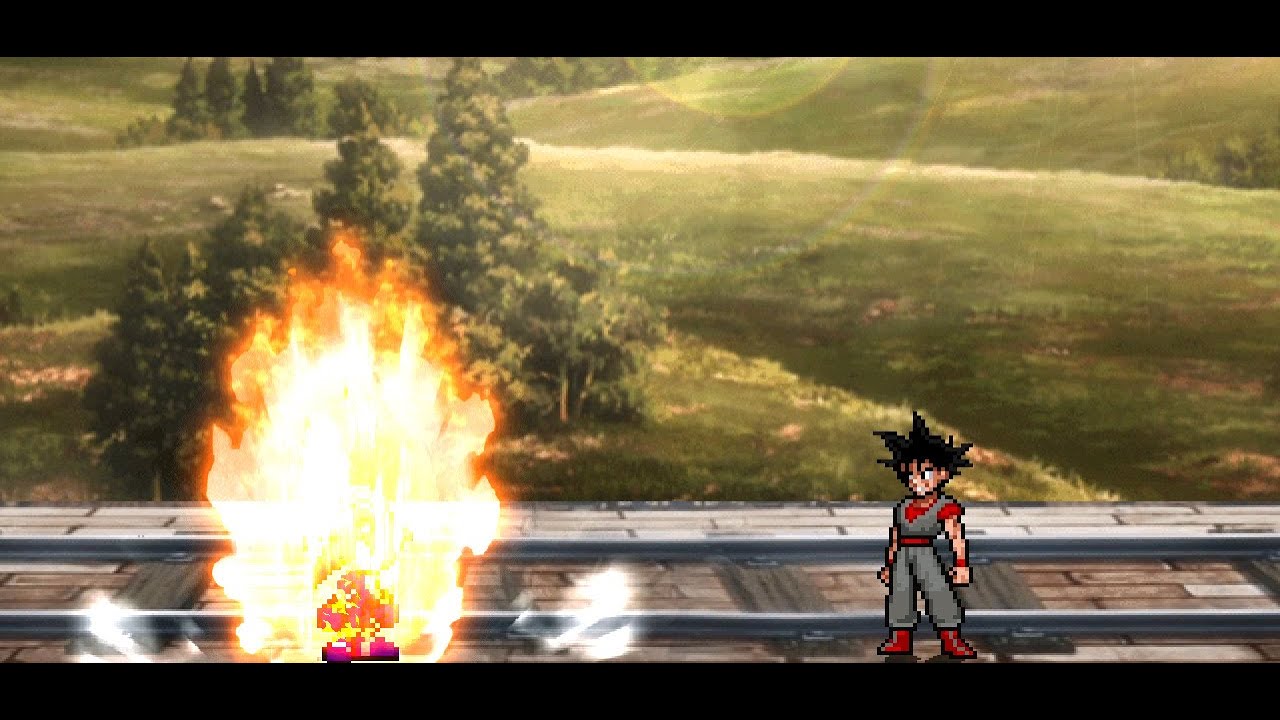 Mugen Mods: DarkSpine Sonic Vs Evil Goku (Normally) - YouTube