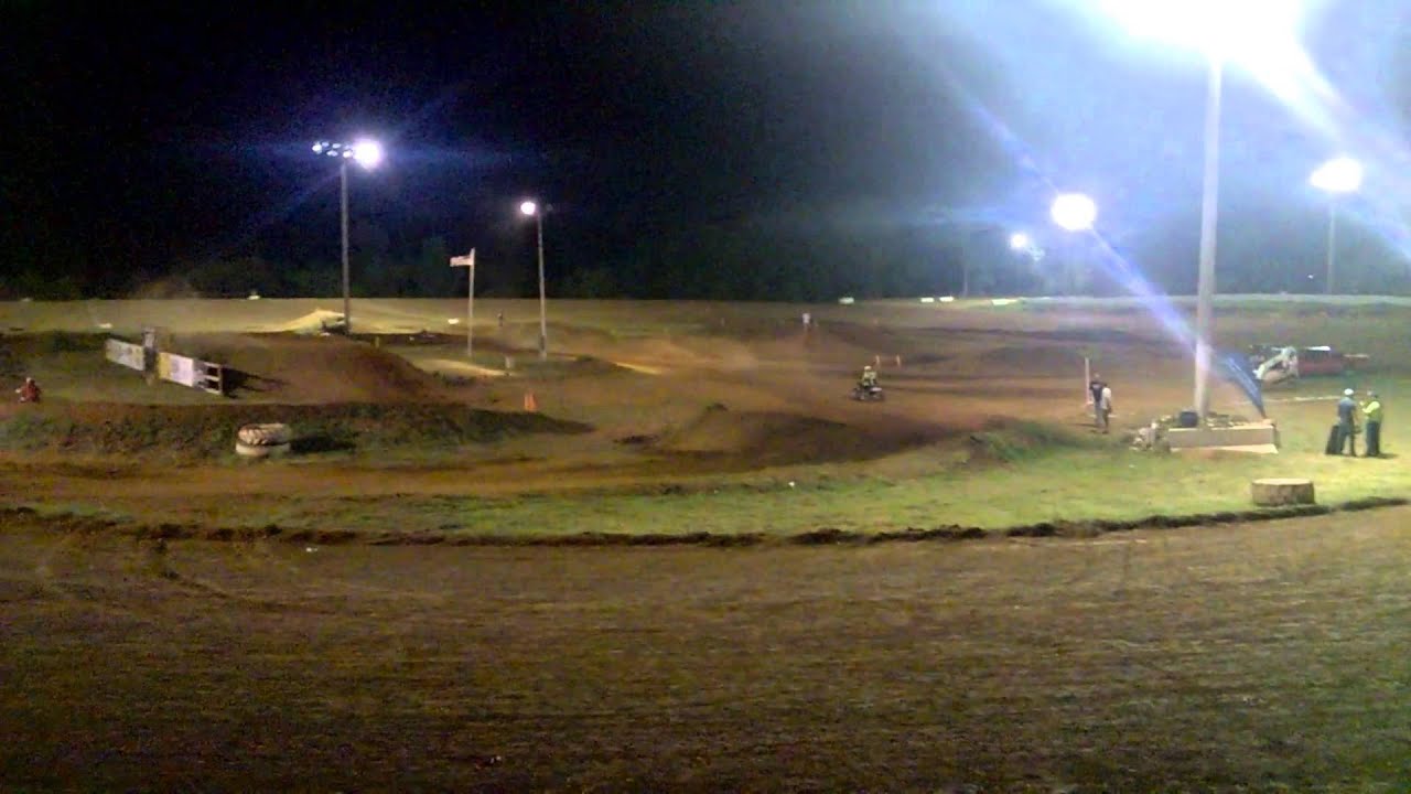 Friday Night MX Under The Lights Main race - ATV Beginner - YouTube
