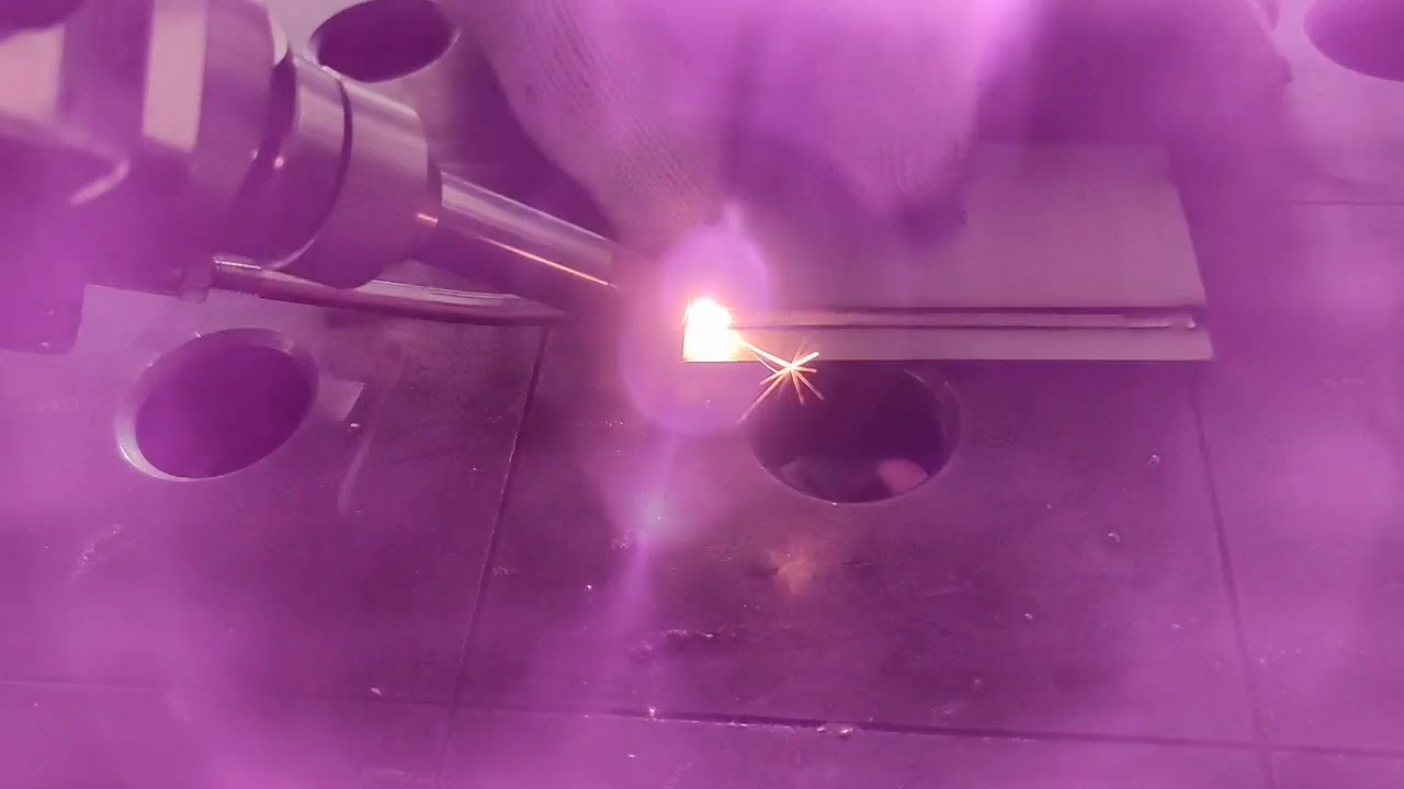 Welding machine welding sample video2 - YouTube