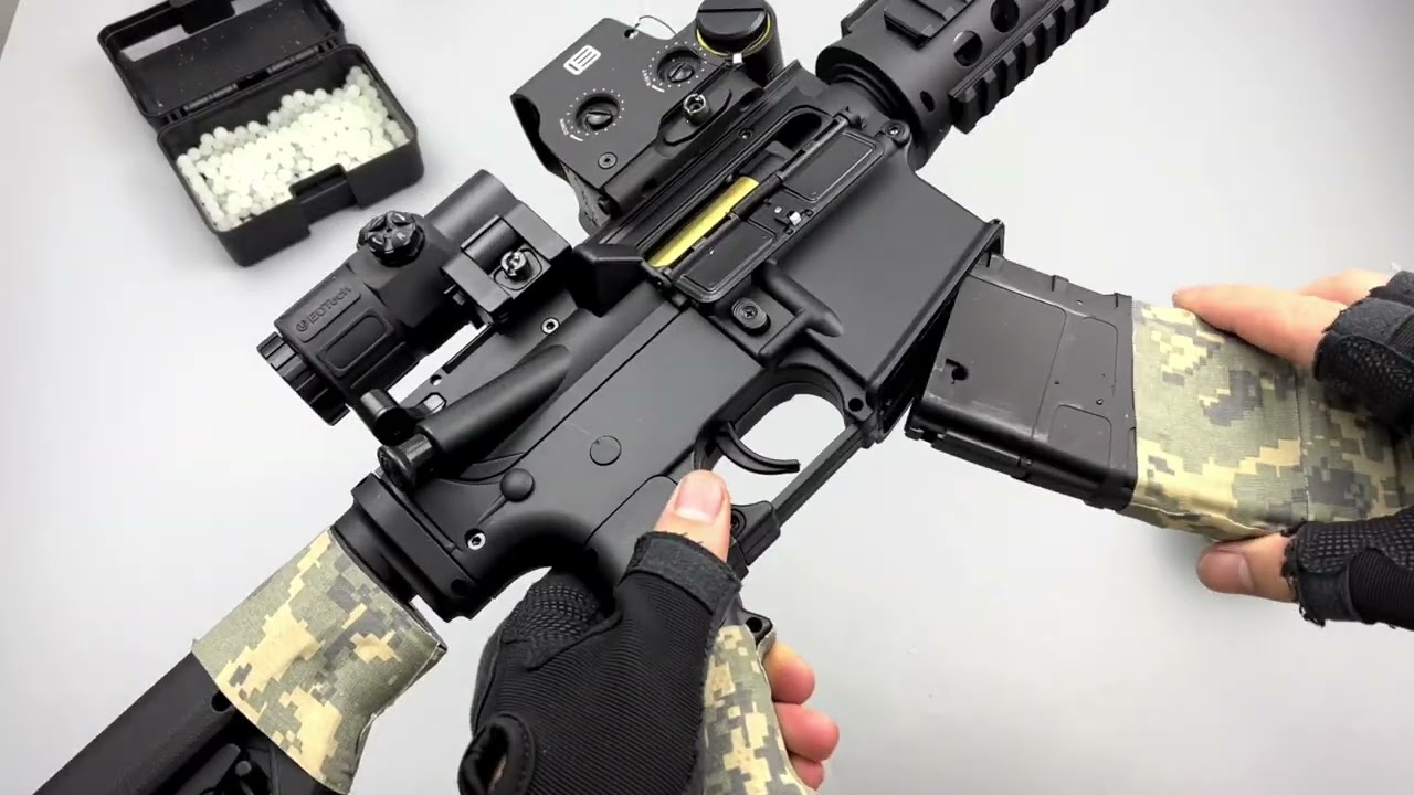 New gel blaster M4A1 - YouTube