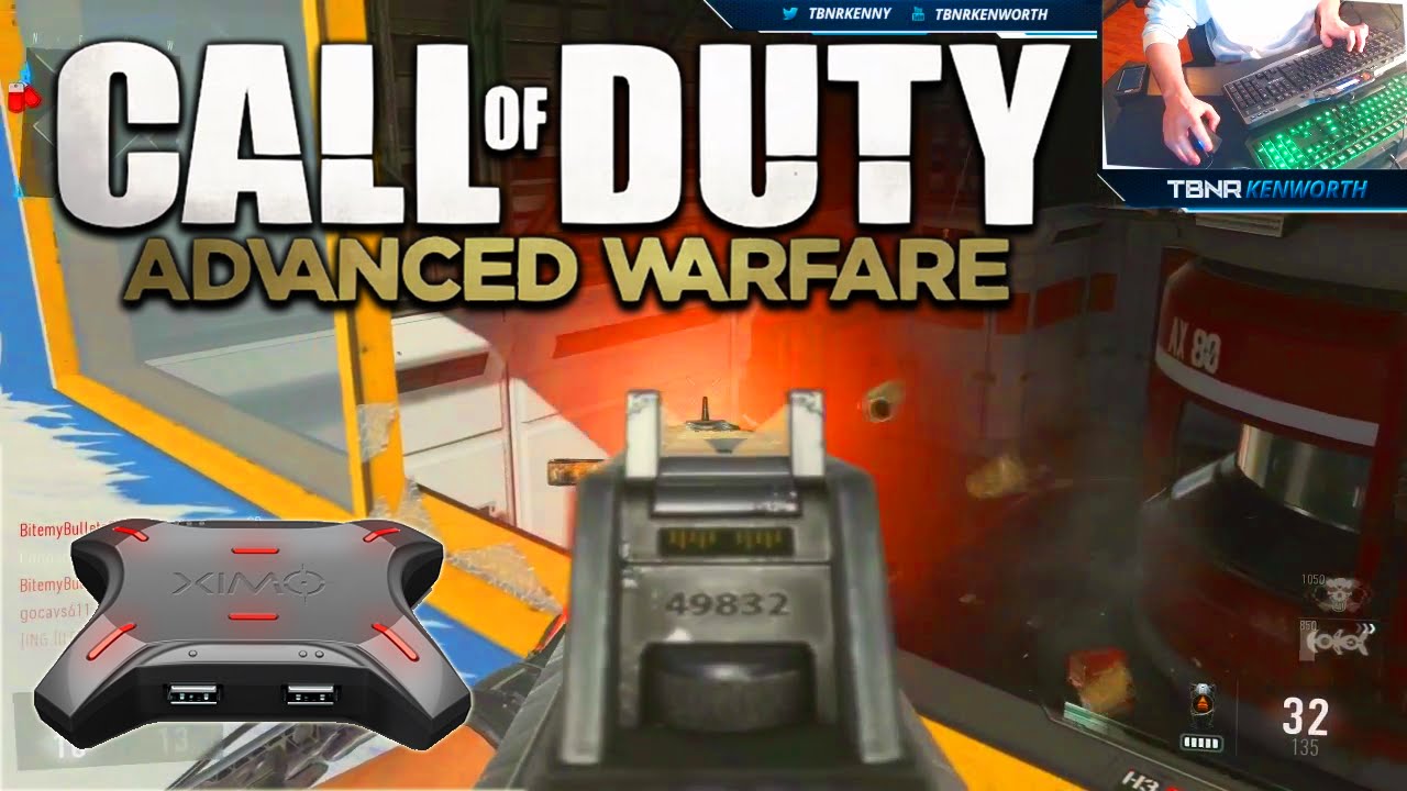 "XIM4 XBOX ADAPTER GAMEPLAY" - Call Of Duty: Advanced Warfare (HAND CAM ...
