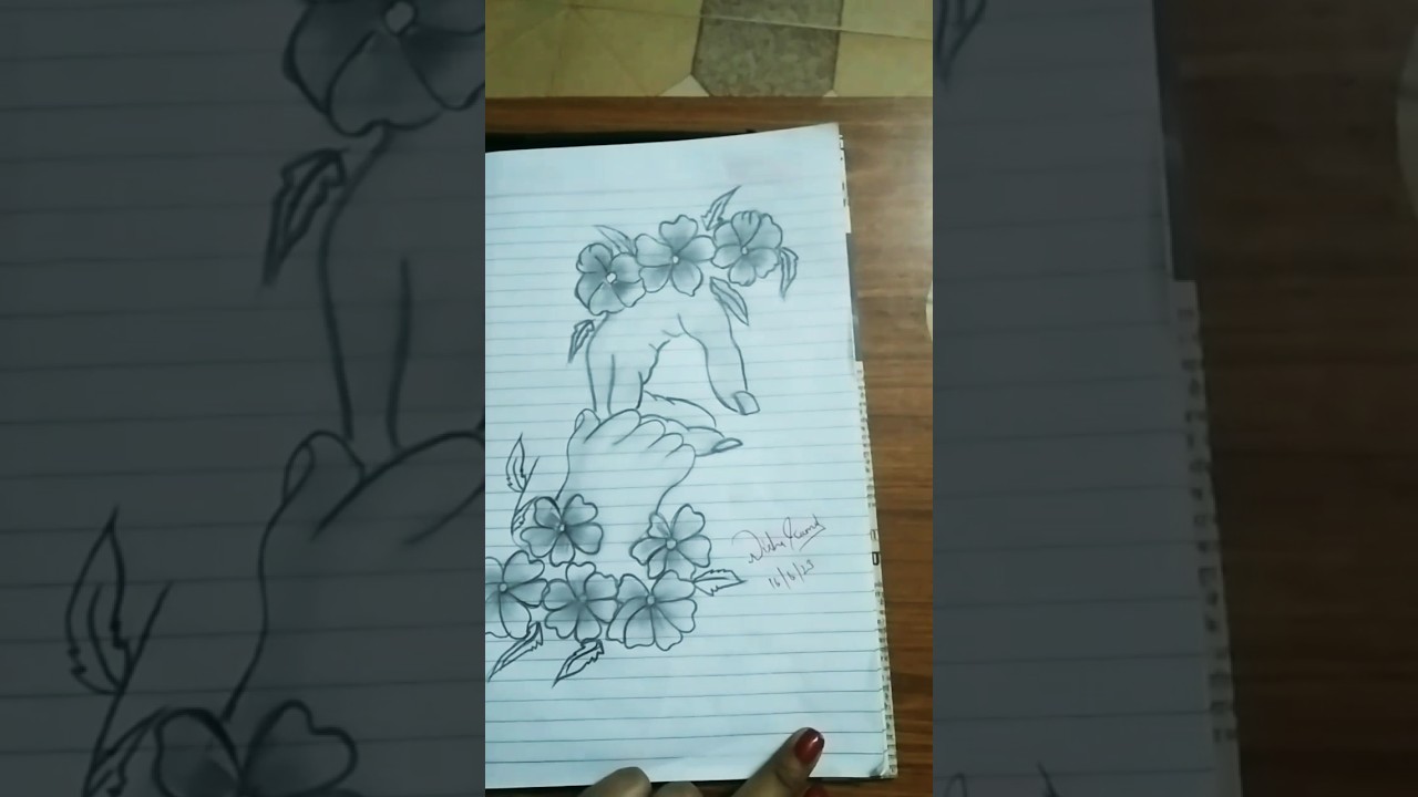 hath ka drawing #artist #art #artwork #dance #youtubeshorts #song # ...