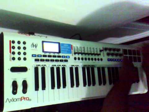sampler m audio axiom pro - YouTube