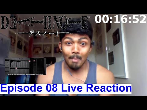 Doubts - Death Note Anime Episode 8 Live Reaction - YouTube