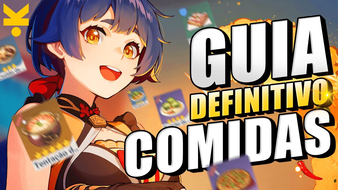 GUIA DEFINITIVO DE COMIDAS/FOOD! - (Genshin Impact) KAGE - YouTube