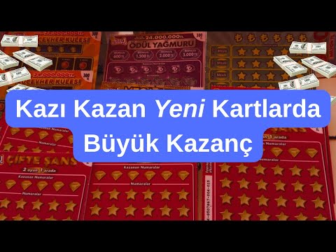 Kazı Kazan Yeni Kartlarda Büyük Kazançlar