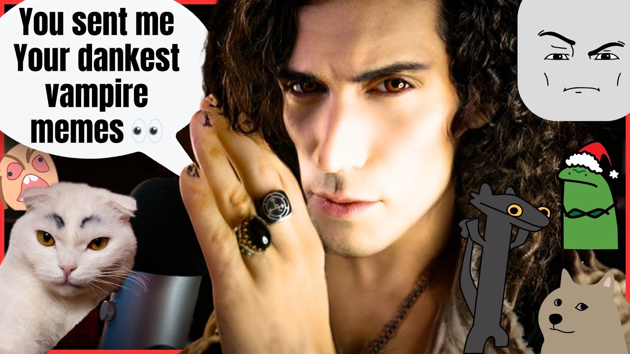 A Real Vampire Reacts To Your Vampire Memes - YouTube