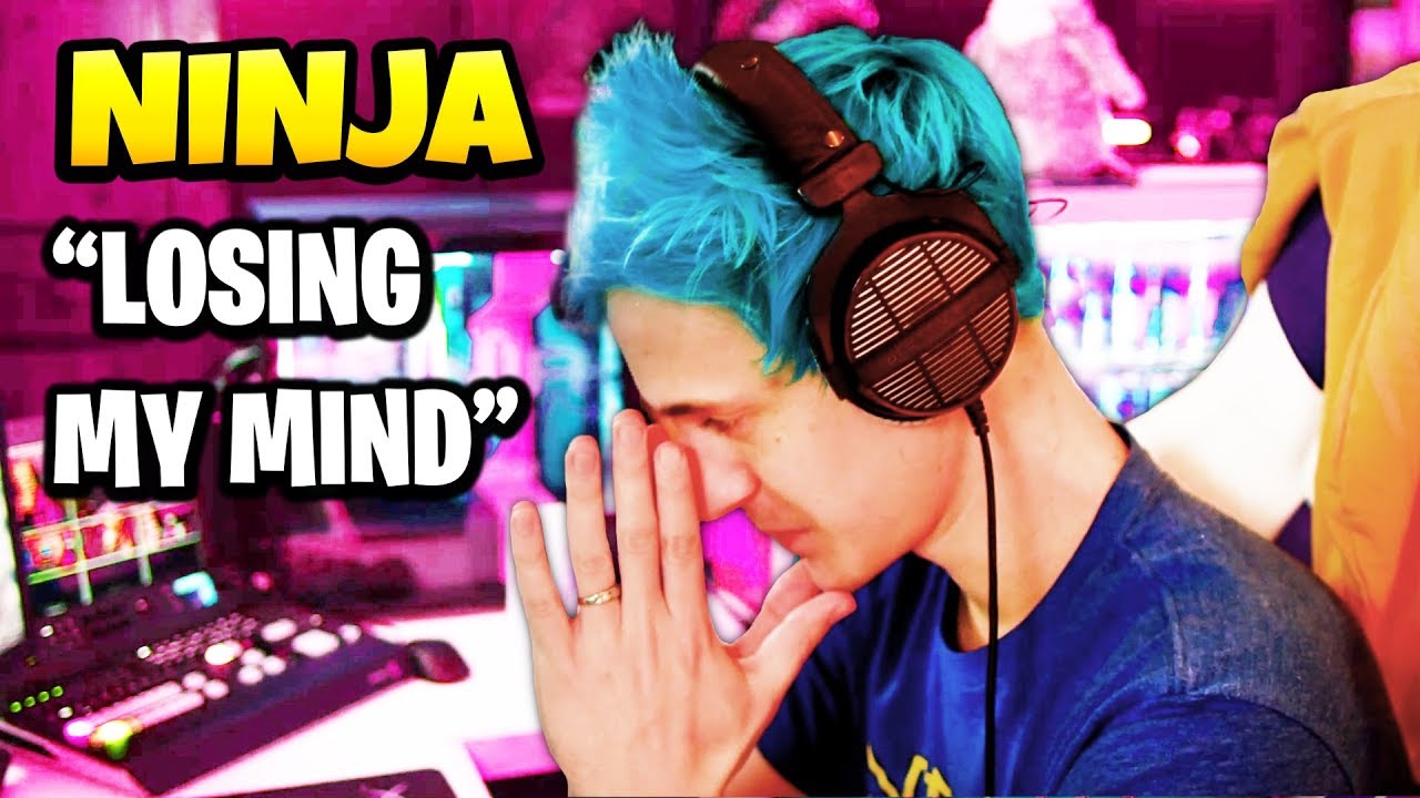 Ninja Says He Is LOSING HIS MIND Because of Fortnite | Fortnite Daily ...