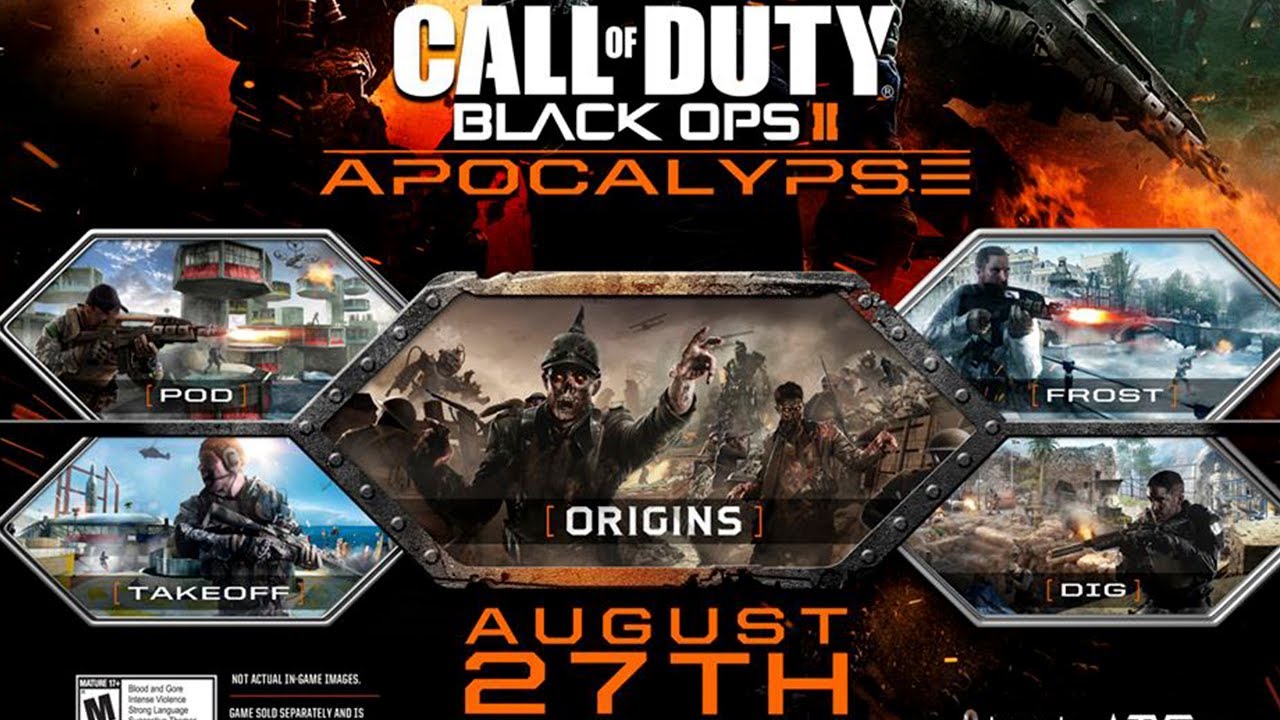 BO2 Zombies | Analisis Poster Oficial Apocalypse, Guerra Mundial ...