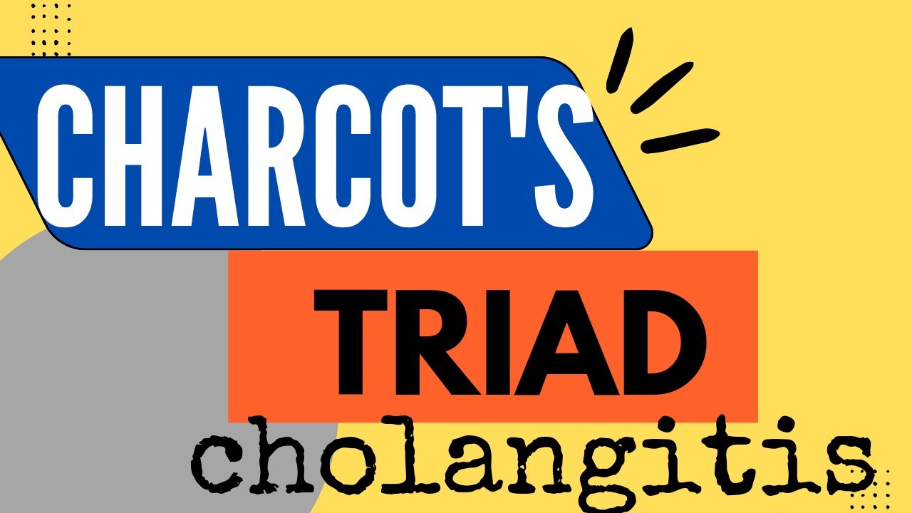 CHARCOT'S TRIAD||Triad in cholangitis||cholangitis||Reynold's pentad ...