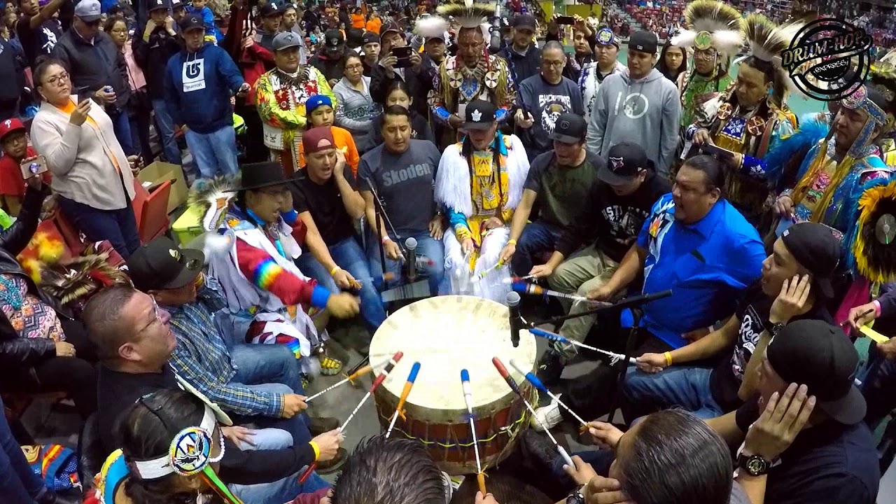 Northern Cree N.I.C.E powwow champions 2018 - YouTube