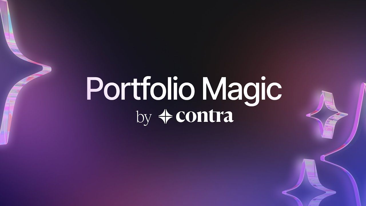 Portfolio Magic by Contra #ContraPortfolioMagic - YouTube