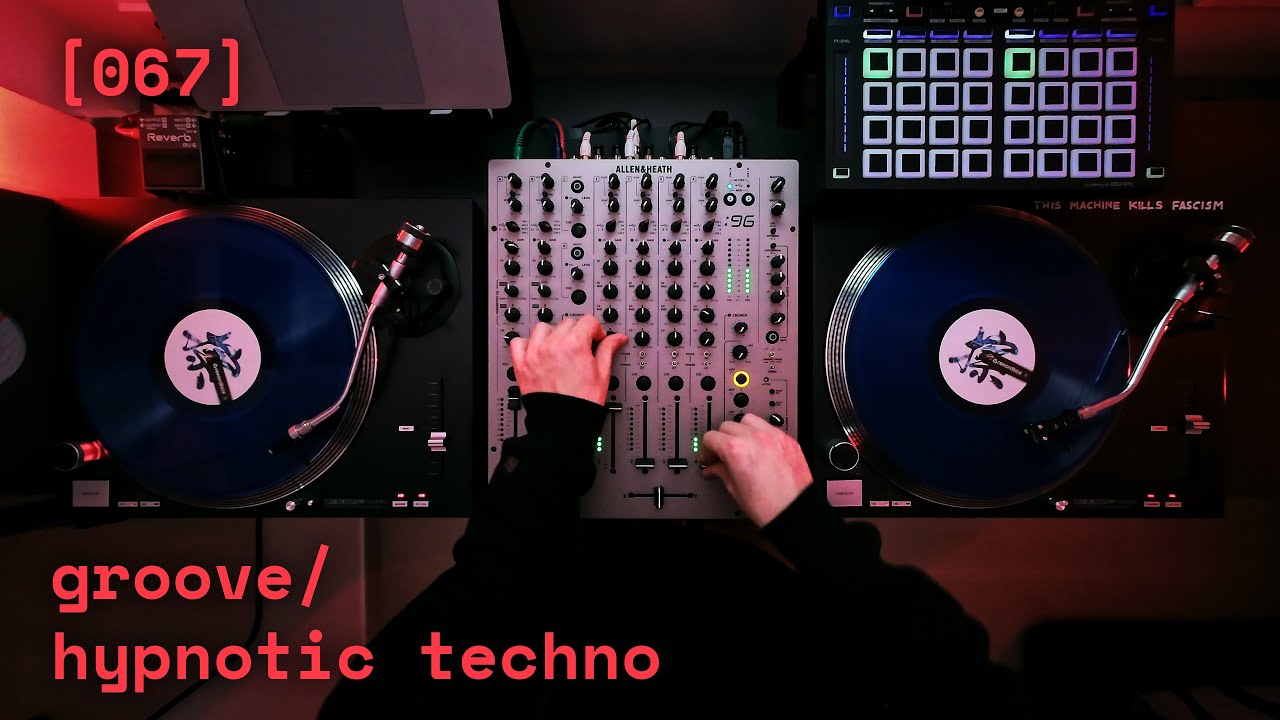 [067] groove & hypnotic techno - vinyl/timecode DJ set - YouTube