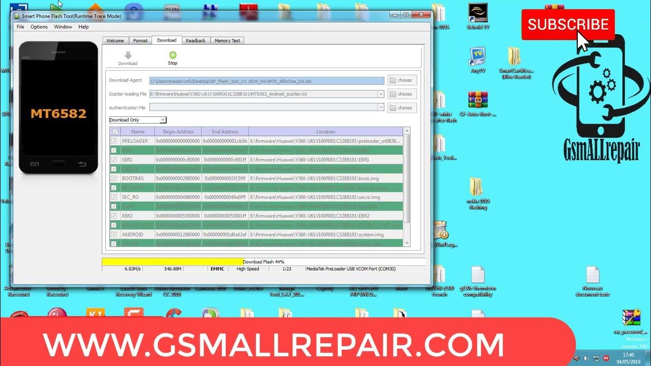 Huawei Y360 -U61 FLASH FILE 100/100 DONE - YouTube