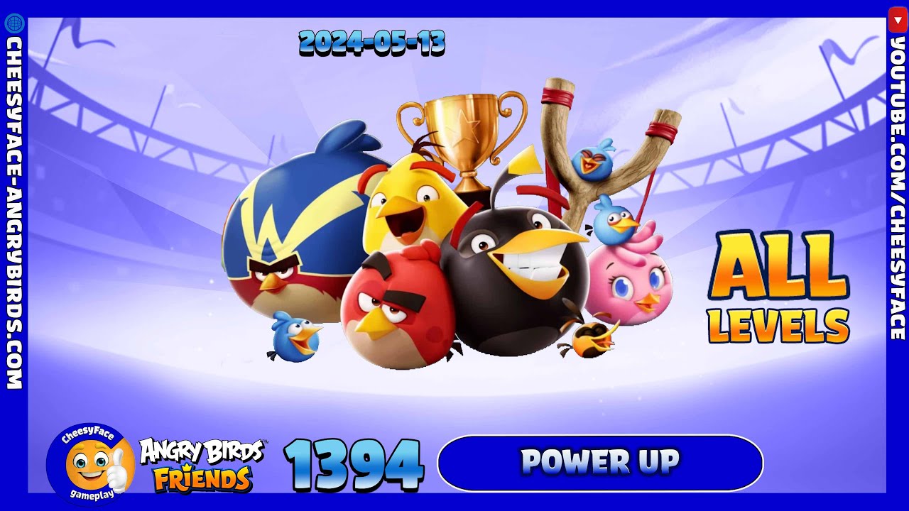 HOW TO GET the HIGHEST SCORES for ALL LEVELS POWER-UP in Angry Birds ...