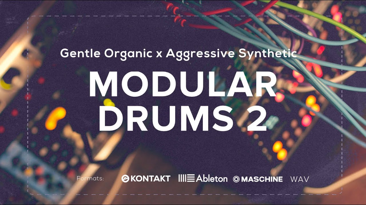 Modular Drums 2 / Sound Pack / Kontakt - Ableton - Maschine - YouTube