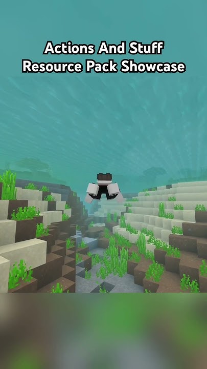 Actions And Stuff Resource Pack Showcase | #minecraft - YouTube