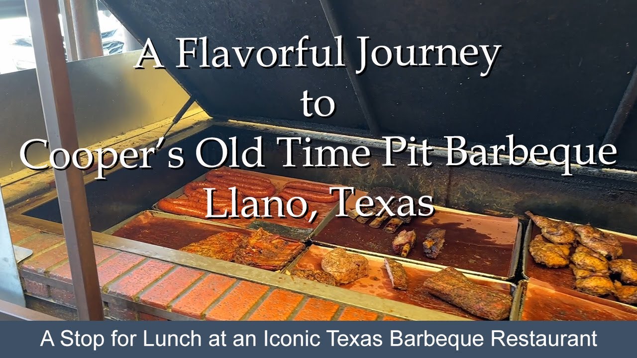 Coopers Old Time Pit Barbeque | Llano, Texas | Texas Hill Country - YouTube