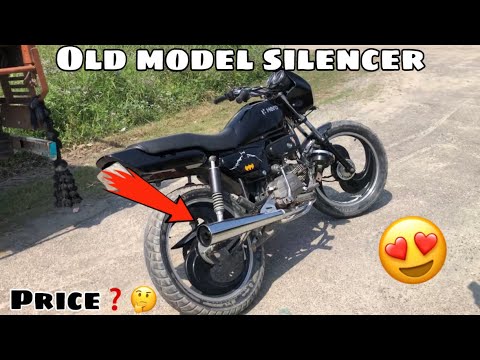 Old model silencer for splendor ️ splendor mai ptaka 🔥 new look 😍🫶🏻 ...