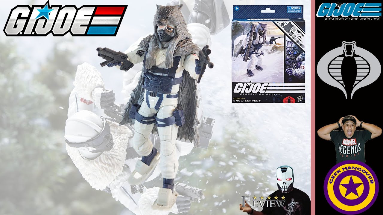 G.I. Joe Classified Series Snow Serpent Deluxe Action Figure Review ...