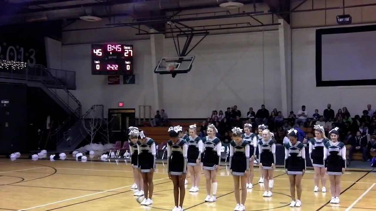 FCS 2013 Varsity Cheer Homecoming Routine - YouTube