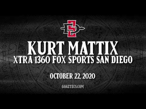 SDSU FOOTBALL: KURT MATTIX - XTRA 1360 FOX SPORTS SAN DIEGO - YouTube