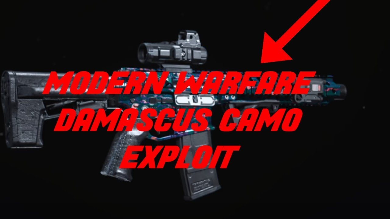 *GLITCH* MW Damascus Camo EXPLOIT! Level 155 NOW! - YouTube