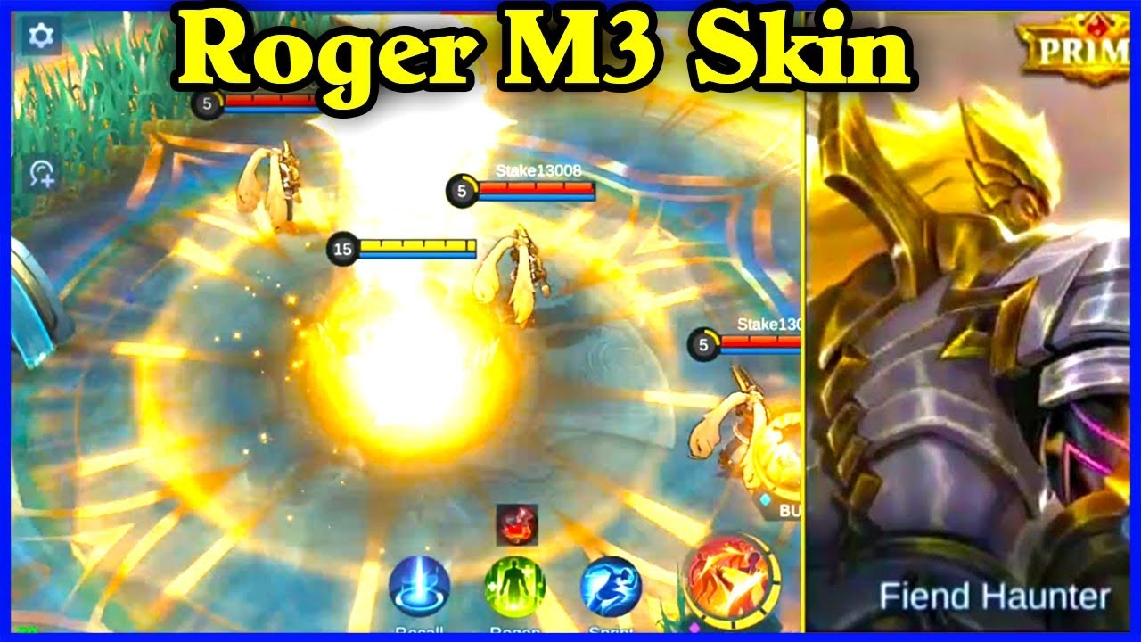 Roger M3 Skin Fiend Haunter - YouTube