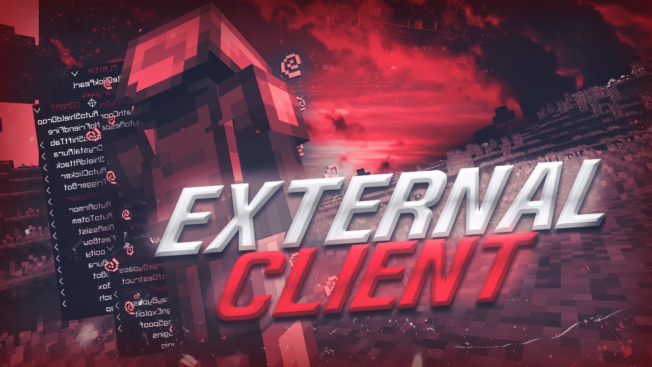 ОБНОВЛЕНИЕ EXTERNAL CLIENT 1.7 / X-RAY BYPASS / minecraft - YouTube