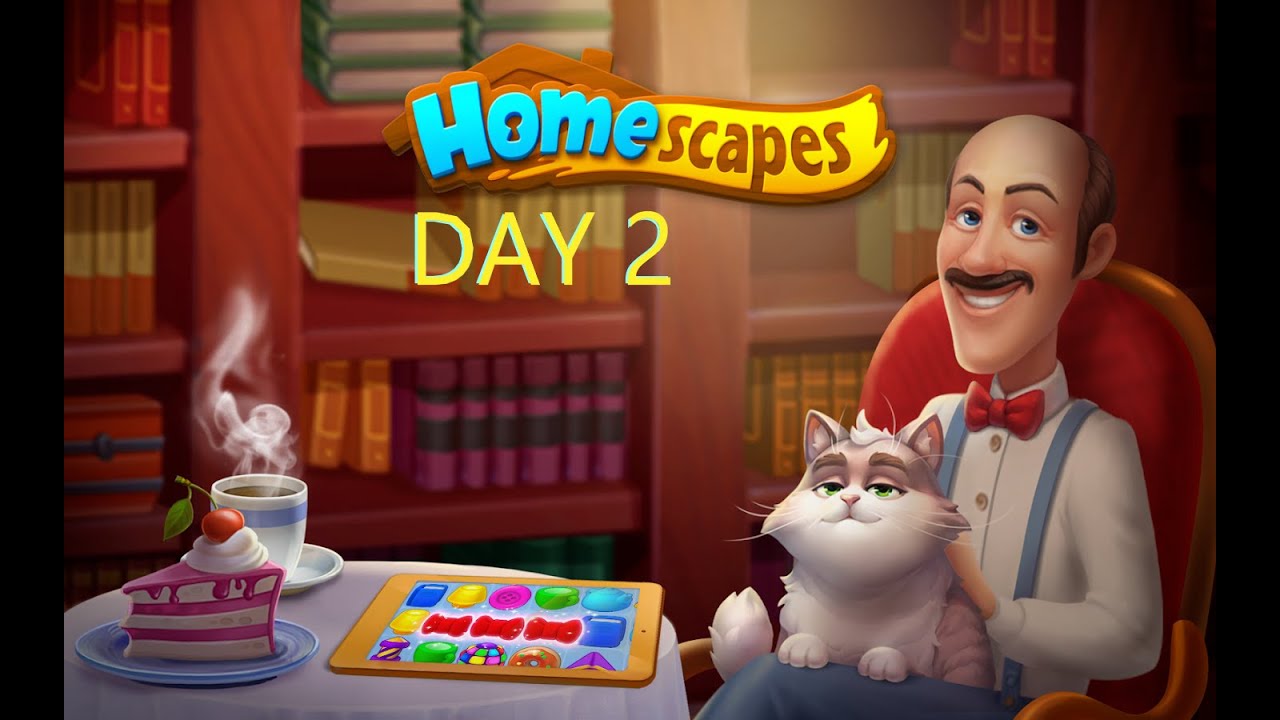 Homescapes - Austin's Childhood - DAY 2 | GAMEPLAY | MOBILE GAME - YouTube