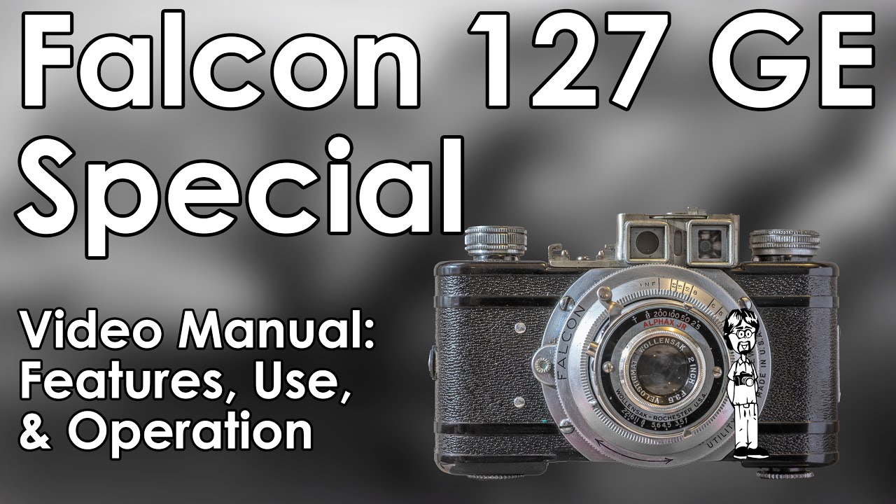 Falcon Candid 127 GE Special Manual | Load Film, Take a Photo, Sample ...