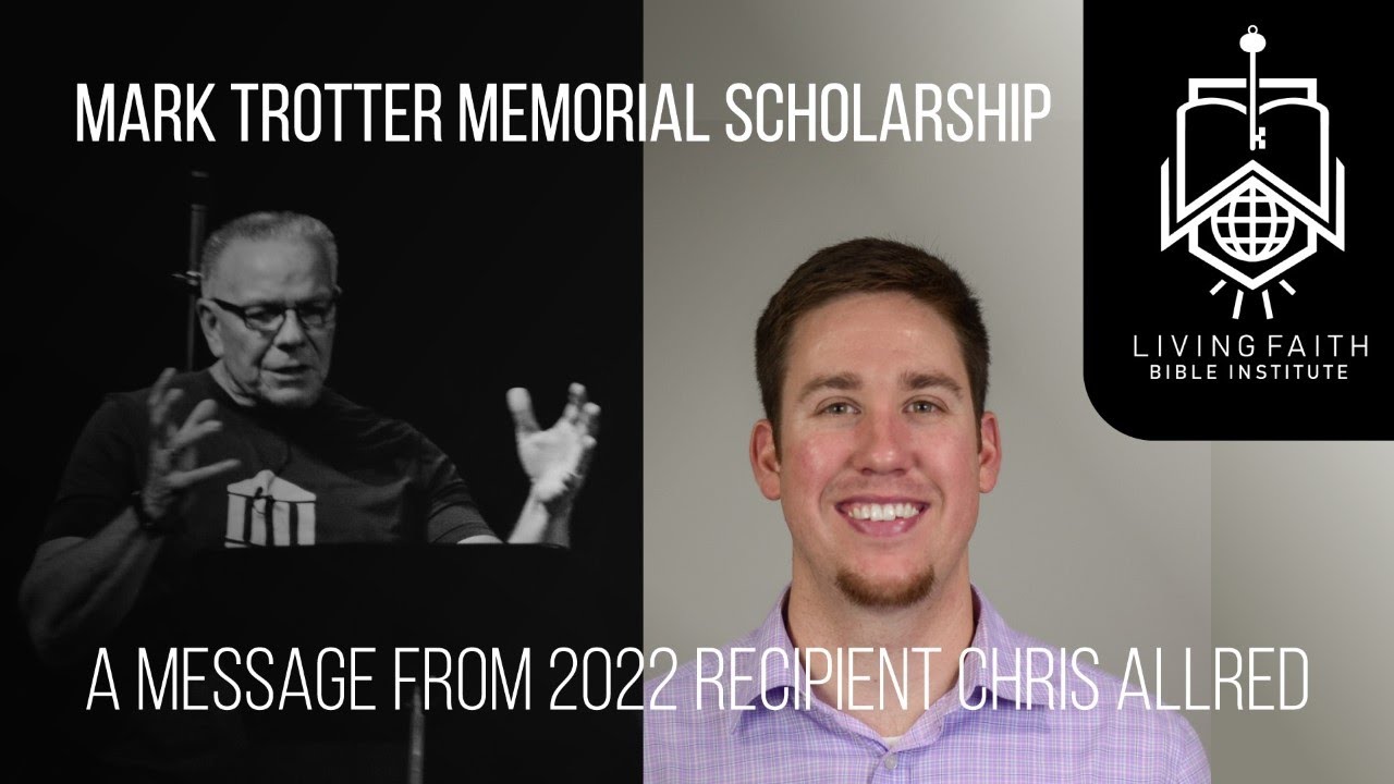 Mark Trotter Memorial Scholarship | A Message from 2022 Recipient Chris ...
