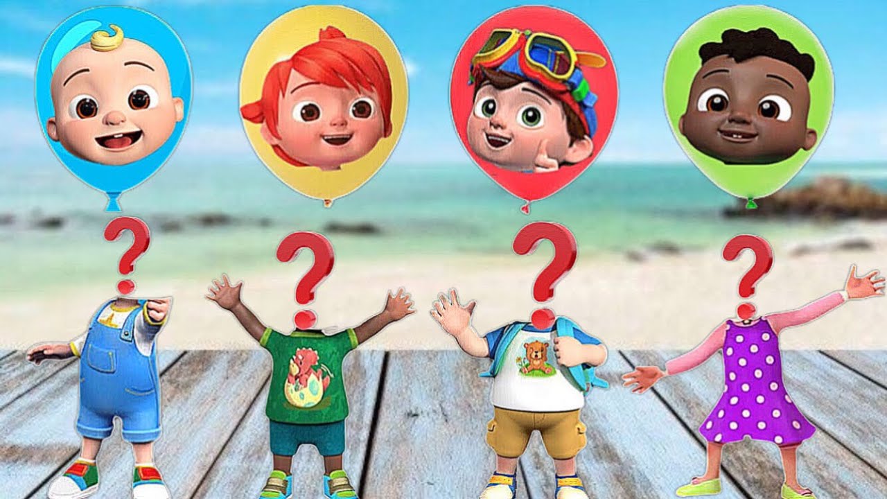 Lets 'go find the cocomelon characters JJ, Joãzinho,Cody, Bebefinn ...