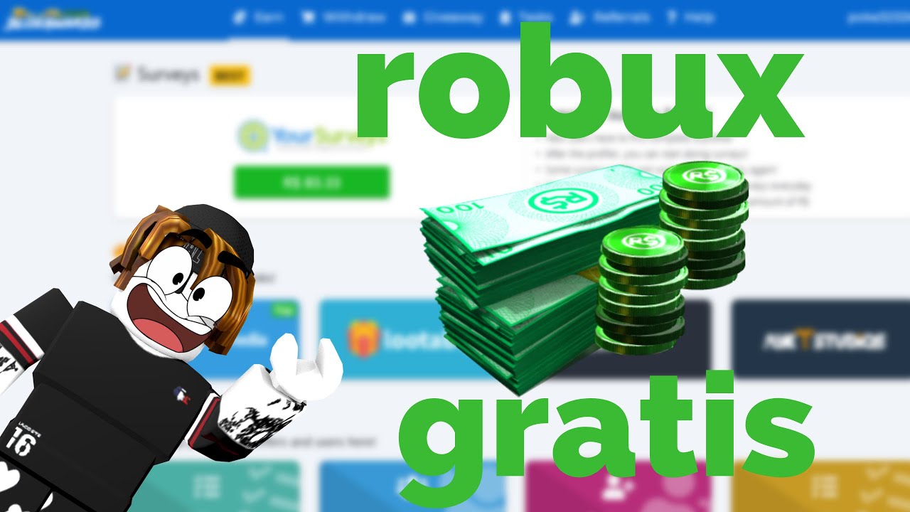 Ensinando a ganhar robux gratis $$$ - YouTube