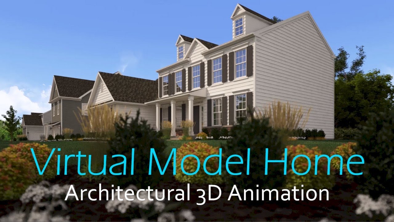 Virtual Model Home - Architectural 3D Animation - YouTube