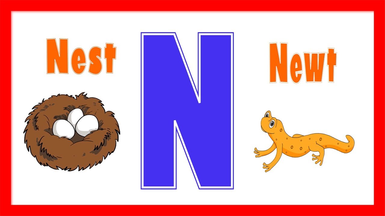 Letter N Story | Kids Learning Alphabet N | English Alphabet ...