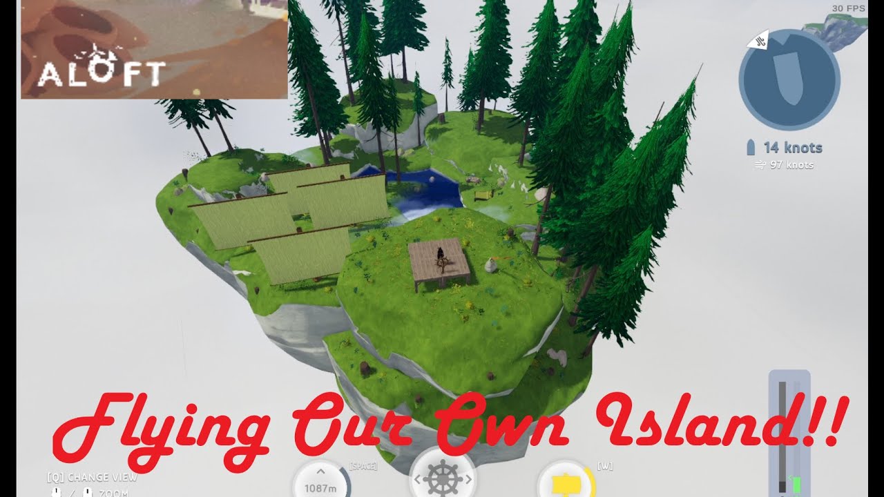 Flying Our Island Around!!! / Aloft Gameplay (Demo) / Ep:1 - YouTube