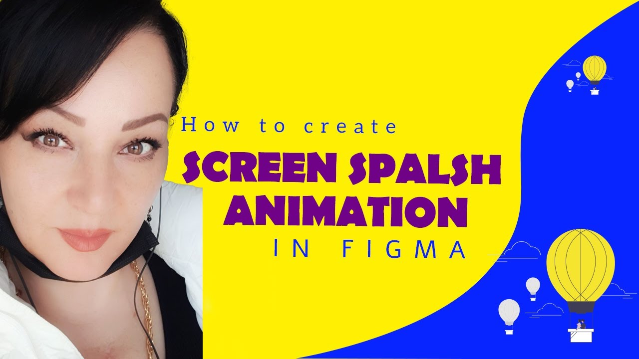 How to create screen splash animation in Figma - YouTube