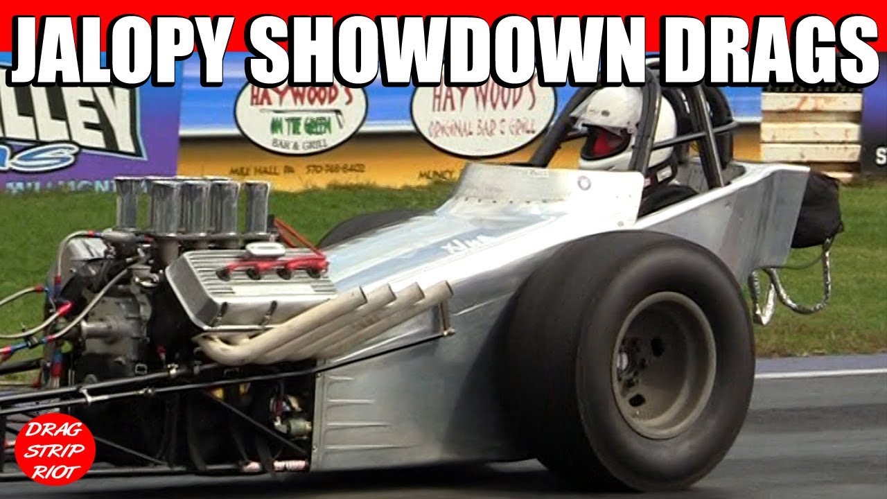 Hemi Dragster Nostalgia Drag Racing Jalopy Showdown Drags - YouTube