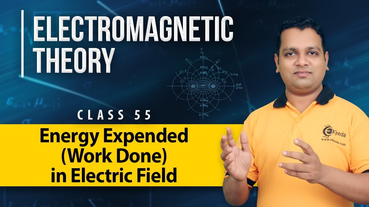 Energy Expended (Work Done) in Electric Field - Electromagnetic Theory ...