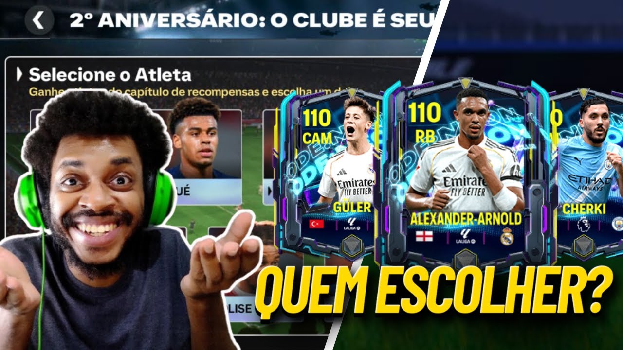 QUAL DAS 11 OPÇÕES É O MELHOR GER 110 GRÁTIS P/ ESCOLHER? - FC MOBILE ...