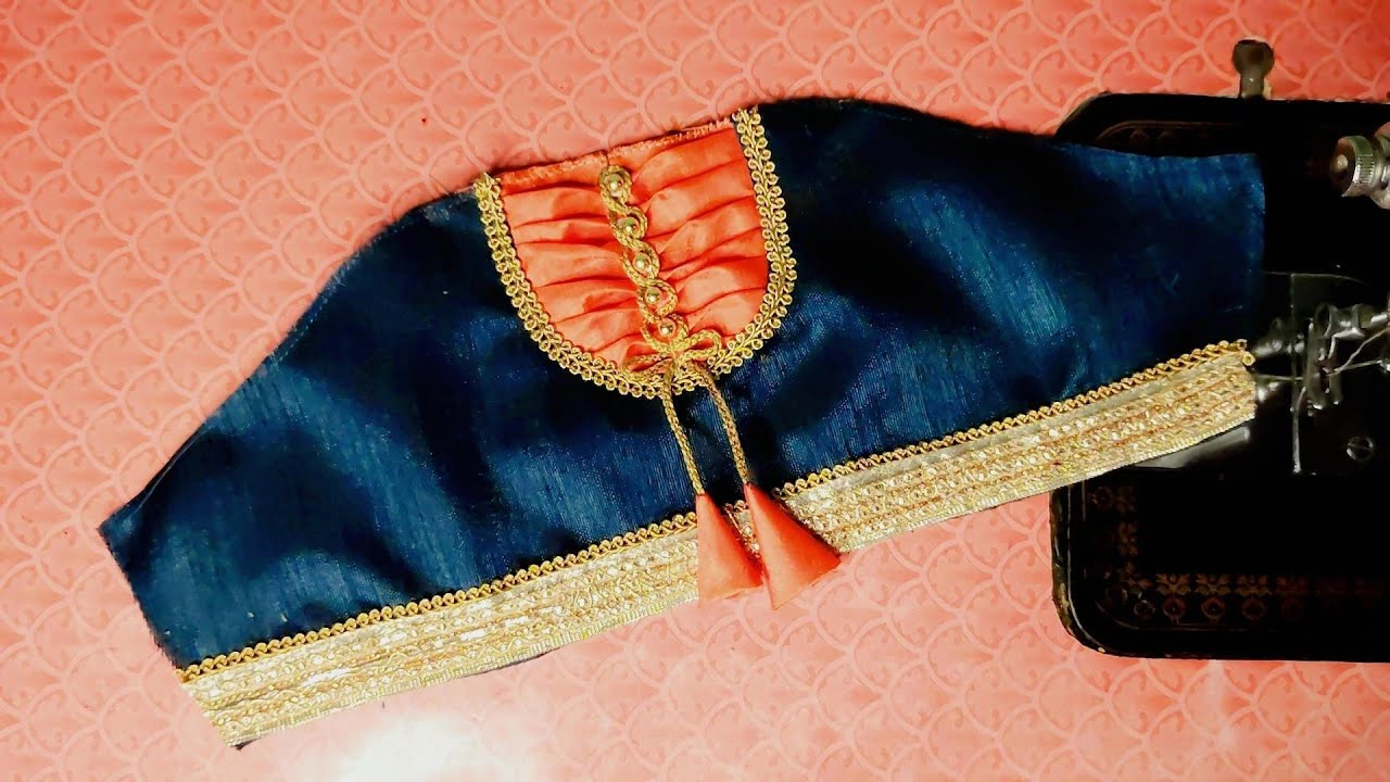 😳Most trending sleeve design making full tutorial/ baju ki design/ sleeve design for blouse ️🪡 ...