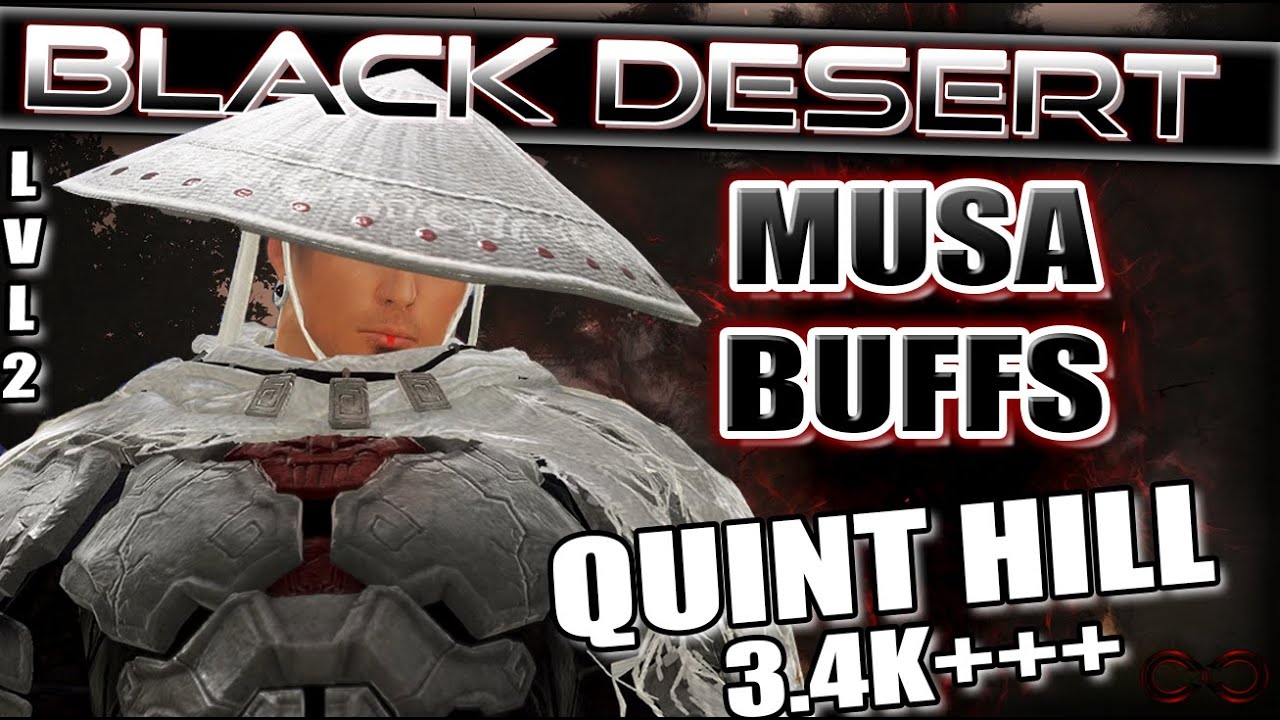 Quint Hill | Awakening MUSA 3.4K P/H Lvl 2 | Black Desert - YouTube
