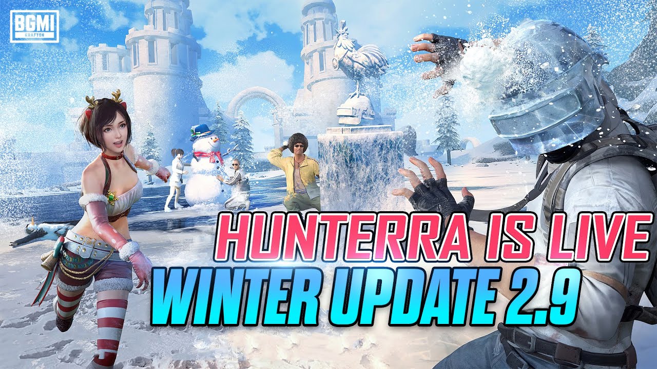 BGMI LIVE STREAM | New Event | Frozen Kingdom👿HUNTERRA IS LIVE😈 - YouTube
